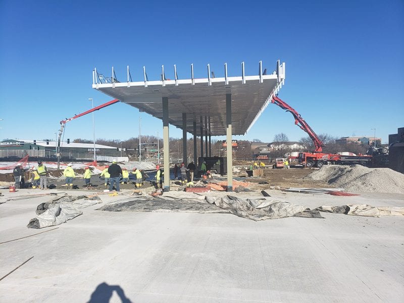 Quik Trip Project | TR Construction in Omaha, Nebraska | Concrete Repair